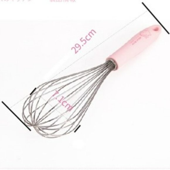 Sanrio | Kitchen | Sanrio Hello Kitty Wire Whisk Egg Beater Mixer Pink ...